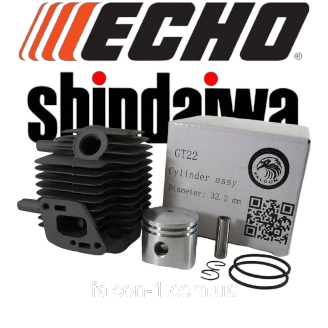 Купить Цилиндр с поршнем ECHO SRM-22GES GT-22GES SRM-2200 A130000021 поршневая для бензокос Эхо ...