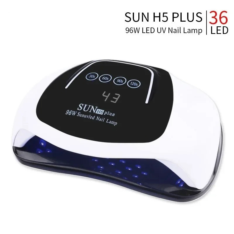 Профессиональная UV+LED лампа для маникюра педикюра наращивания ногтей для сушки гель-лака SUN ...