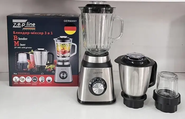 Блендер шейкер со стаканом для смузи и коктейлей, универсальный ...