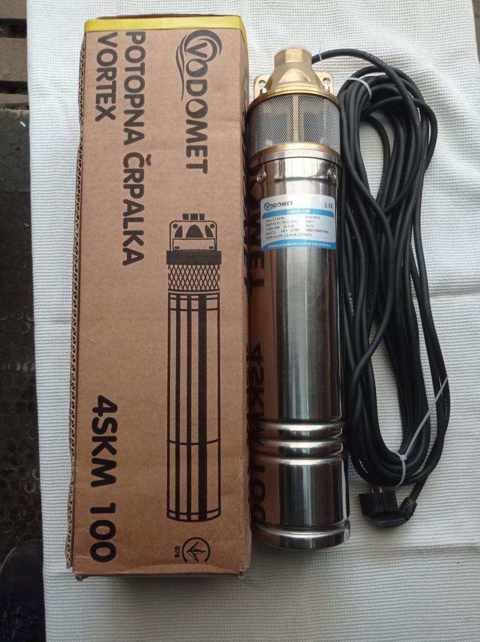 Насос глибинний занурювальний, шнековий, відцентровий Vodomet 4SKM-100 (ID#2012147367), ціна ...