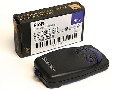 Пульт Nice FLO2R-S 433,92 MHz 2-х канальный, цена: 288 ₴, купить на Prom.ua