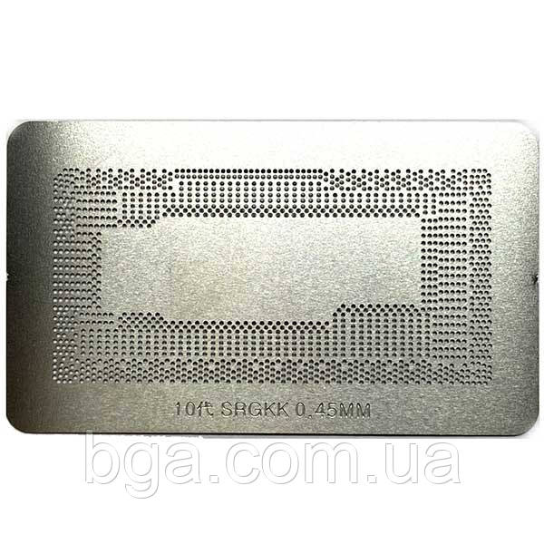 Трафарет BGA Intel i3-1005G1 SRGKF, i5-1035G1 SRGKG, i5-1035G4 SRGKK ...