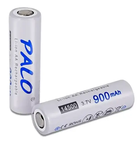 14500 аккумулятор Li-ion PALO 900 mAh мАч литий ионный АА ПАЛО ...