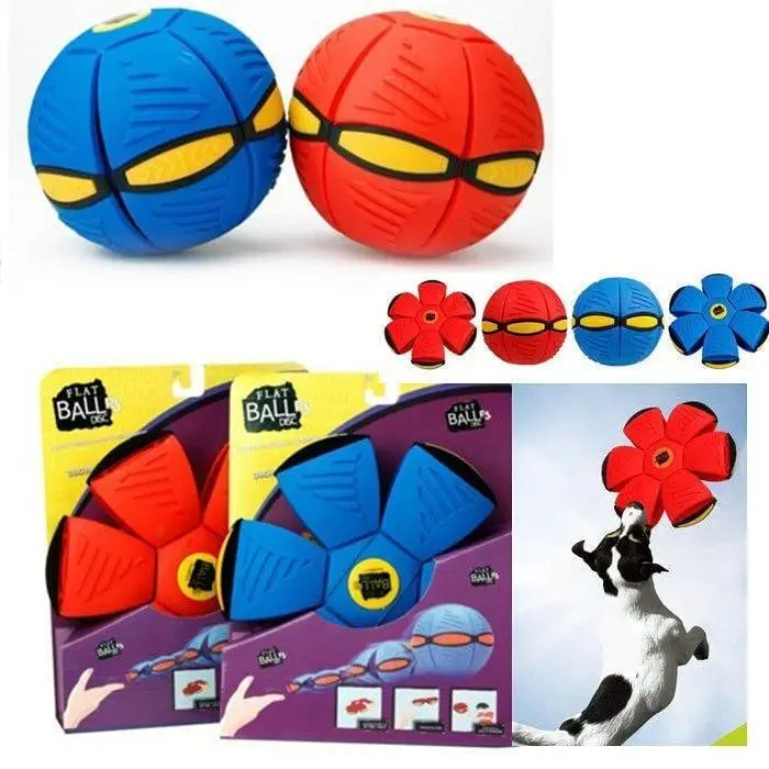 Плоский М'яч - трансформер Flat ball disk літаючий диск з LED ...