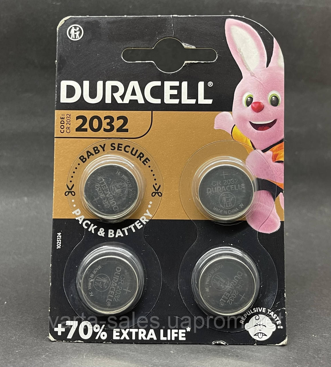 Батарейки Duracell CR2032 3V lithium: продажа в Днепре, отправка по ...