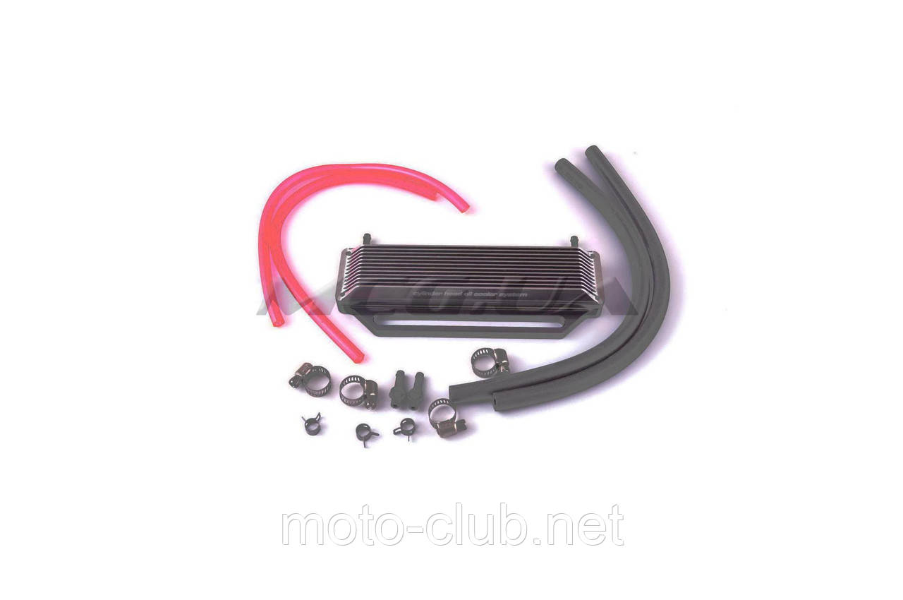 Радиатор Масляный на Мототехнику "KOSO" (#VL) (черный) (Тайвань ...