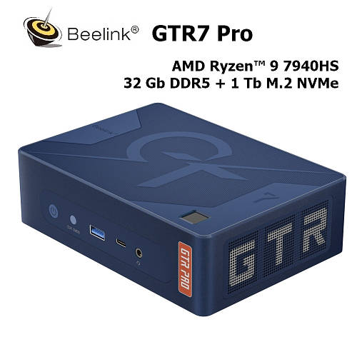 Beelink GTR7 Pro Mini PC AMD Ryzen 9 7940HS, 32GB+1TB (ID#2013463221 ...