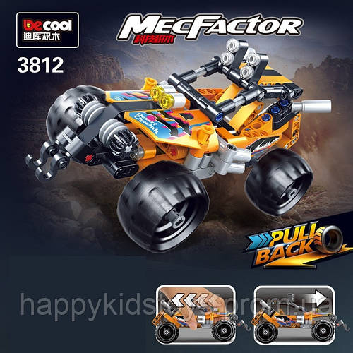 Конструктор инерционный Decool 3812 Пустынный Багги, 201 деталь (ID#1799016896), цена: 490 ...