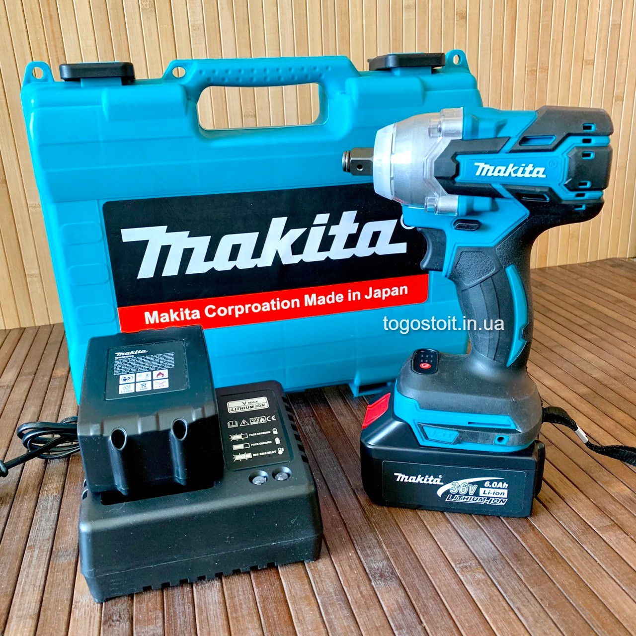 Гайковерт аккумуляторный бесщеточный Makita DTW 301 (36V, 5AH). Гайковерт Макита ударный (ID ...