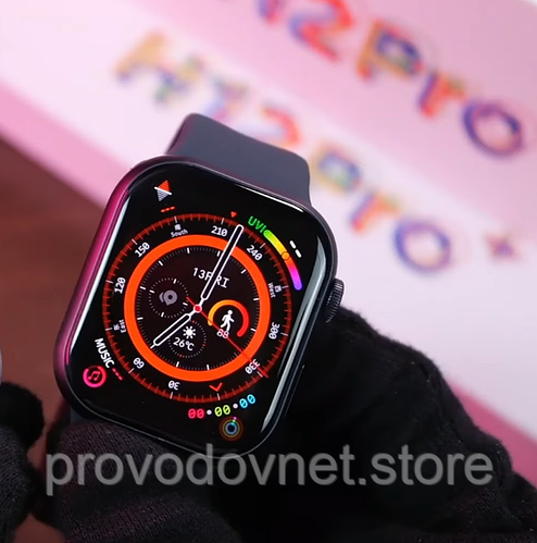 Смарт часы Hello3 Pro+ с плавным AMOLED дисплеем 45 мм и память 4 ГБ ...