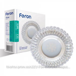 Вбудований світильник Feron 7314 MR16 з LED підсвіткою (5313) (ID ...