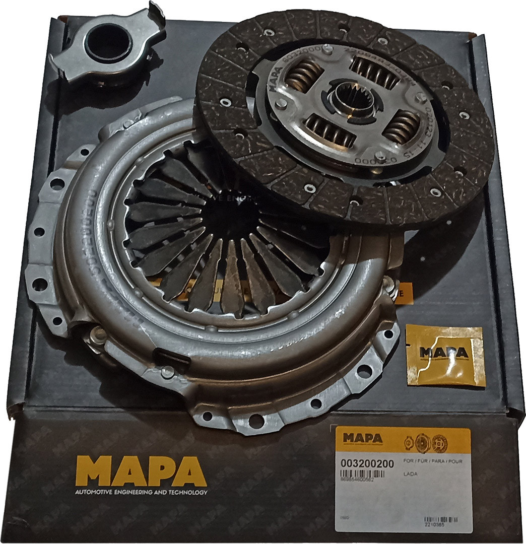 Комплект зчеплення MAPA 003200200 для ВАЗ 2110, 2111, 2112 1.5, 1.5i ...