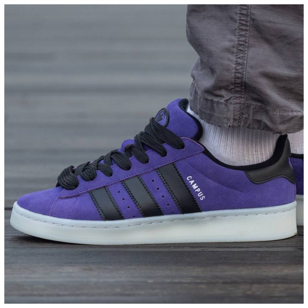 Мужские / женские кроссовки Adidas Campus 00s Violet Black унисекс ...