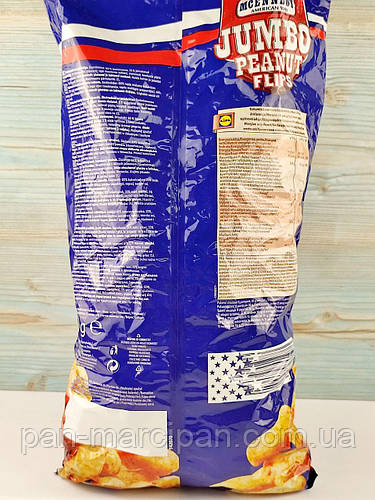 Кукурузные палочки с арахисом Mcennedy Jumbo Peanut Flips 450 г ...