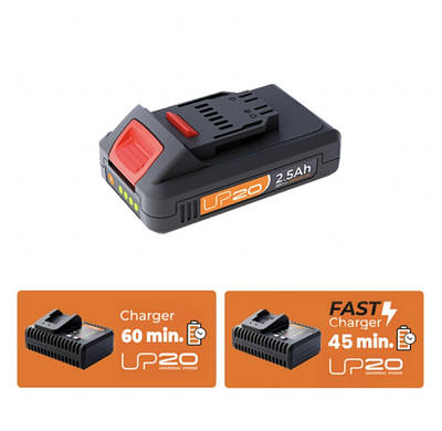 Акумулятор 20В 5Ah для інструменту UP20 Lexman, ціна: 3899 ₴, купити на ...