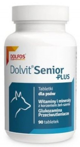 Dolvit Senior Plus 90 таблеток - для зрелых стареющих собак Долфос Долвит Сеньор (ID#2015353678 ...