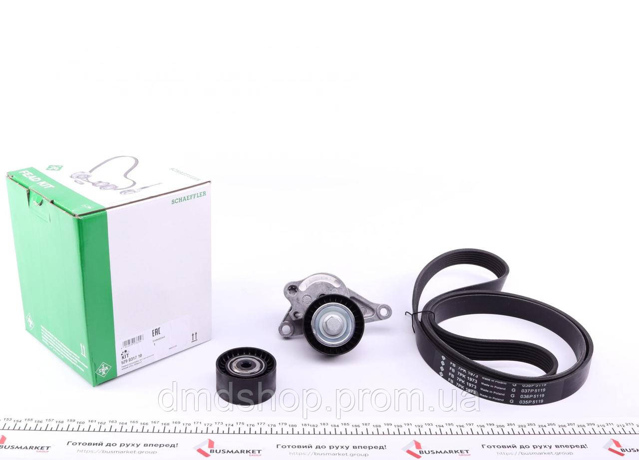 Комплект ременя генератора Opel Vivaro 2.0CDTI 06-/Renault Master 2 ...