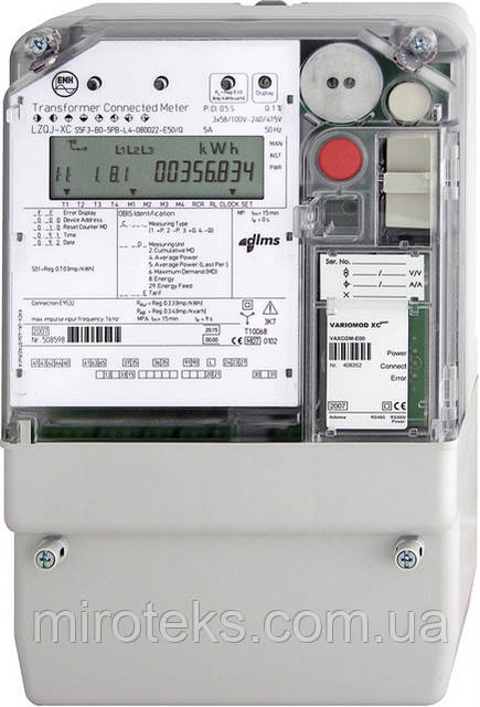 Счетчик электроэнергии LZQJ-XC прямого включения (5-100 А): продажа ...