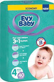 Evy Baby Підгузники Maxi 4 (7-18кг) 40шт (ID#8938539995746147537), цена ...