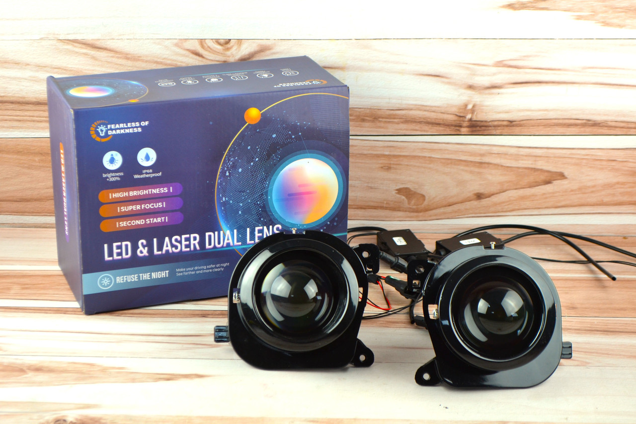 Противотуманные светодиодные фары BMW BI-LED 100W WW ( к-т 2шт ...