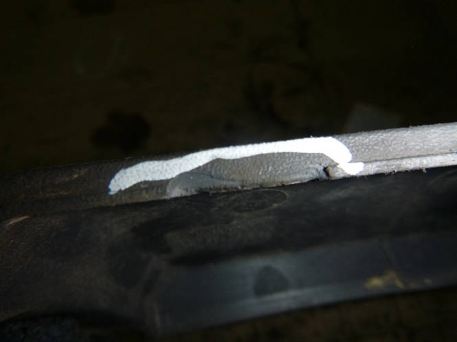 Купить Накладка бампера заднего левая (Фургон) Volkswagen CRAFTER 2006 ...