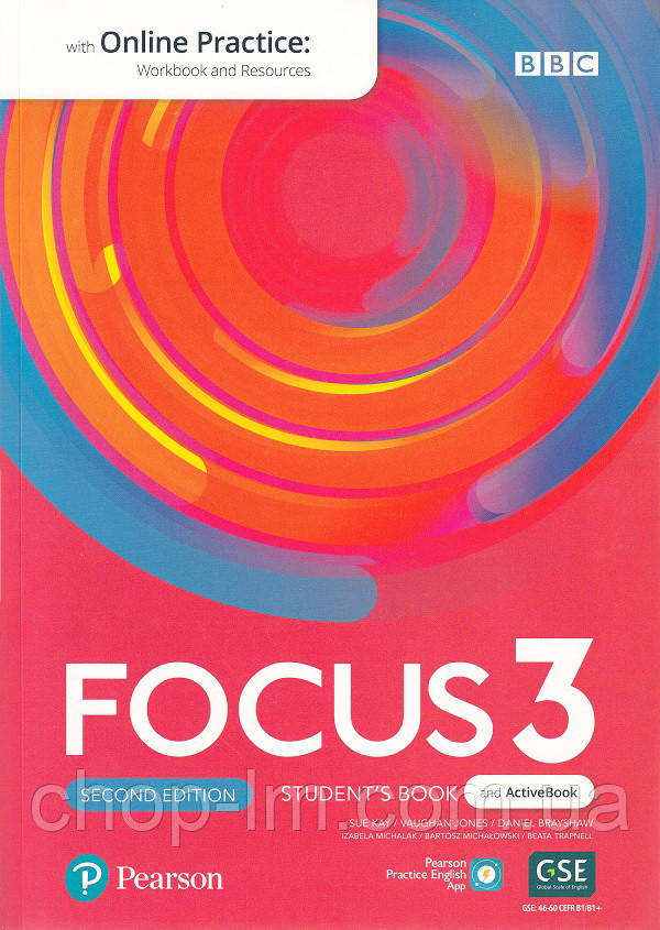 Focus 3 Second Edition Student's Book + Active Book with Online Practice / Учебник с онлайн ...