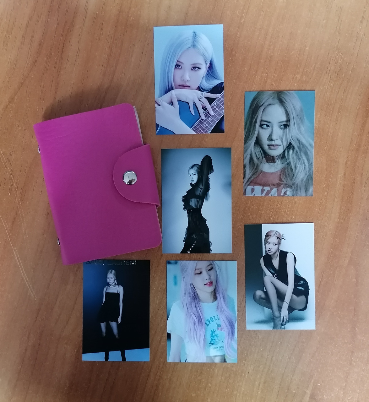 Картхолдер +карточки Пак Чейон Black Pink Блэк Пинк Rose 24 зображення ...