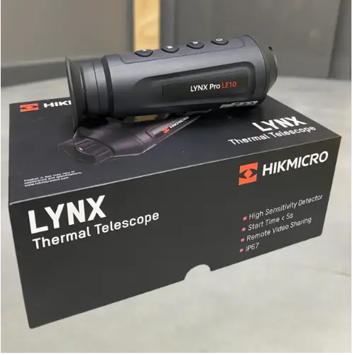 Тепловизор HikMicro Lynx Pro LE10, 10 мм, 500 м / 900 м, Wi-Fi ...