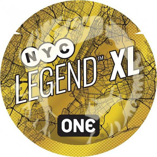 Набор презервативов One Legend XL, большой размер (цена за 5 шт ...