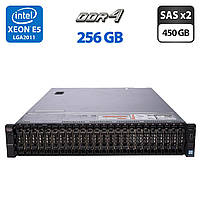 Сервер Dell PowerEdge R730xd 24SFF 2U Rack / 2xXeon E5 8 ядер/256GB ...