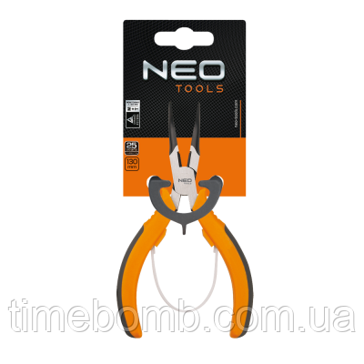 Плоскогубцы Neo Tools удлинённые выгнутые прецизионные, 140 мм (01-103 ...