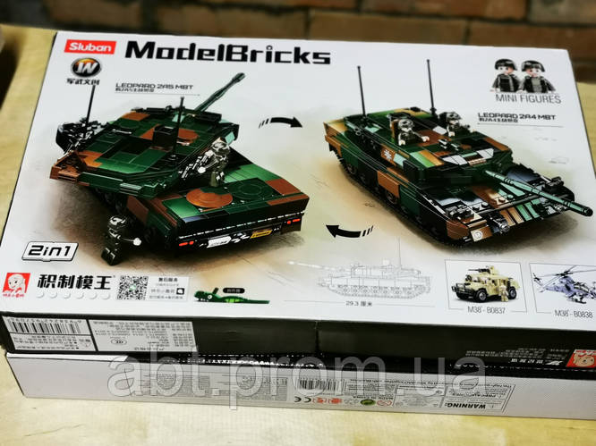 Конструктор Panlos brickКонструктор SLUBAN Model Bricks Основний ...