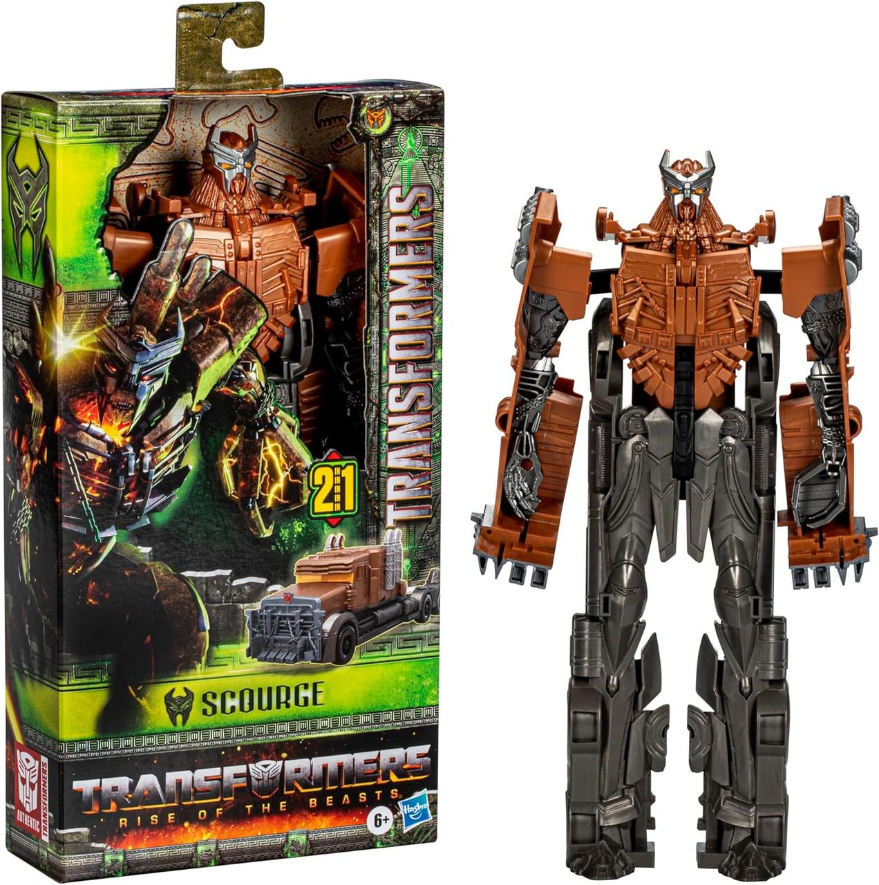 Трансформер Скордж 30 см Transformers Rise of The Beasts Scourge Hasbro ...