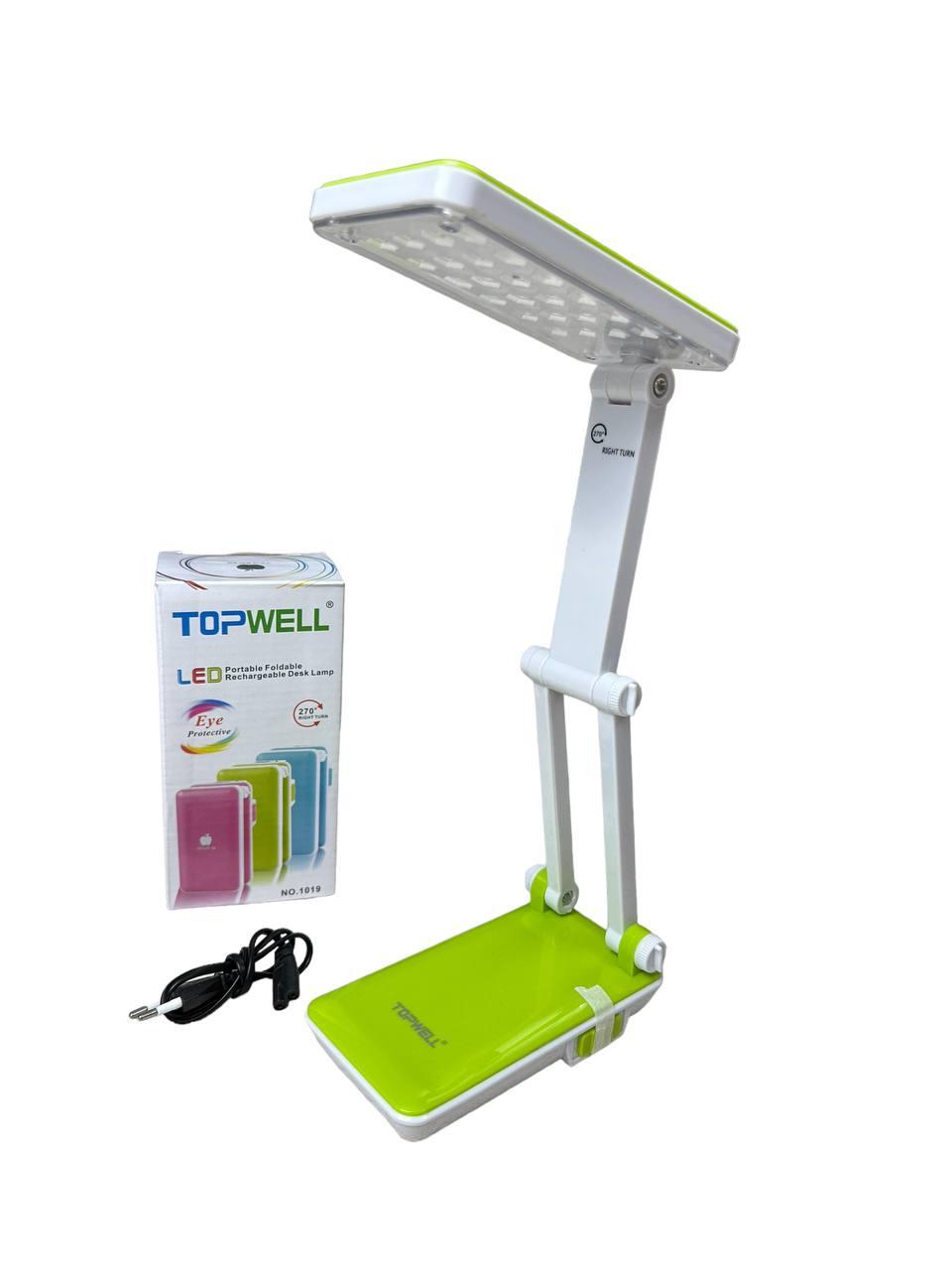 Світлодіодна настільна лампа-трансформер TOPWELL лампа складана ...