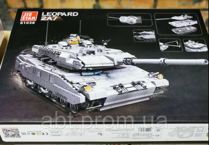 Конструктор JIE STAR Танк Leopard 2A7. вік 8+. Лего, Lego (ID ...