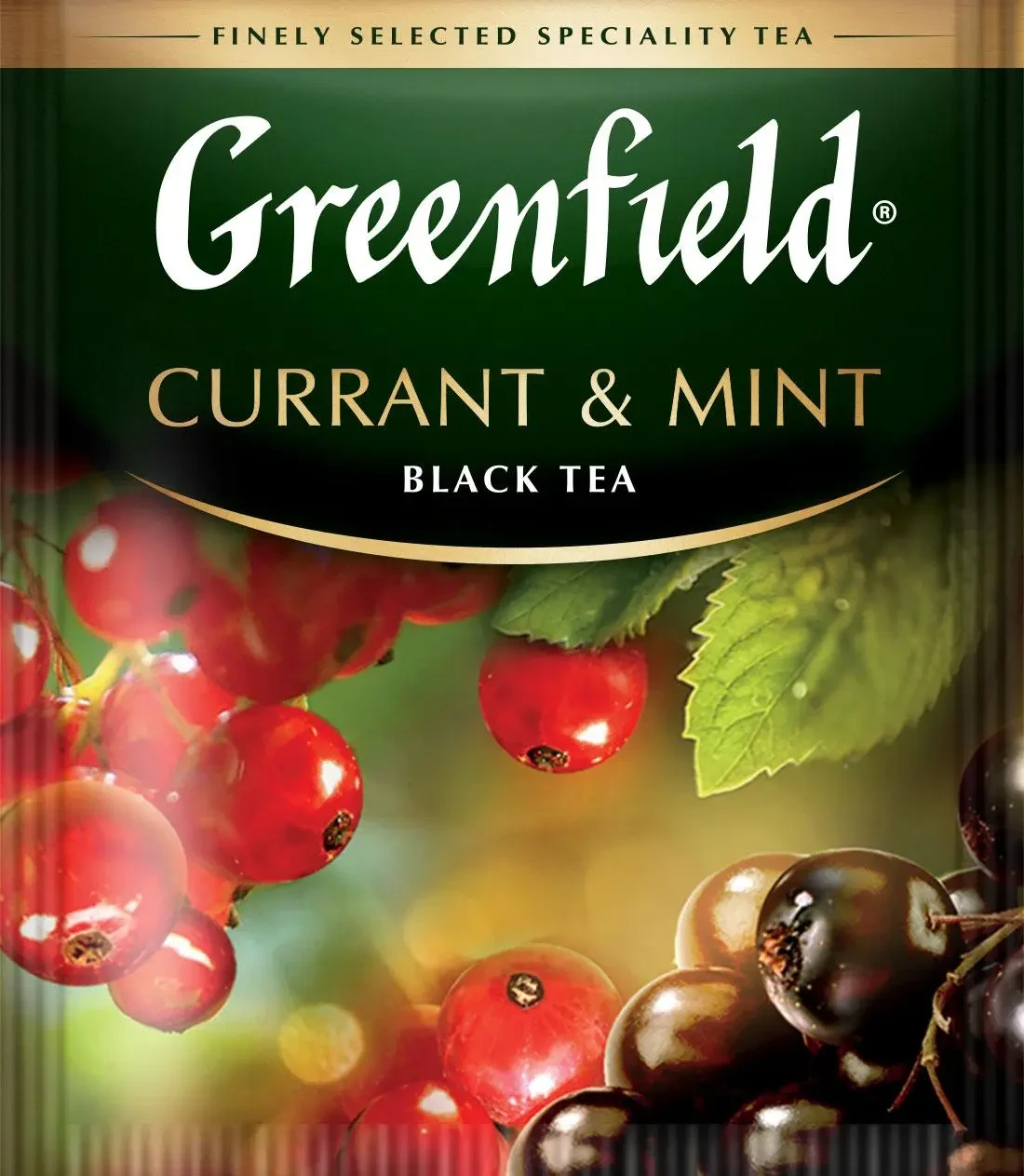 Чай Greenfield Гринфилд Vanilla Cranberry Ваниль Клюква 100 сашетов (ID ...