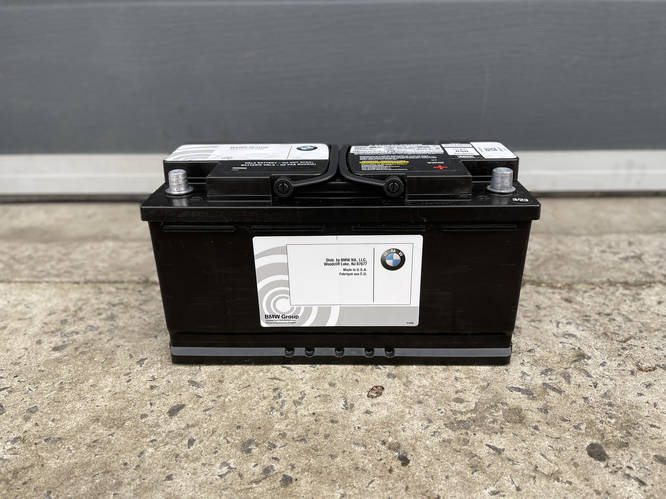 Аккумулятор bmw оригинал agm 92ah 61215A40E29 (ID#2018326073), цена ...