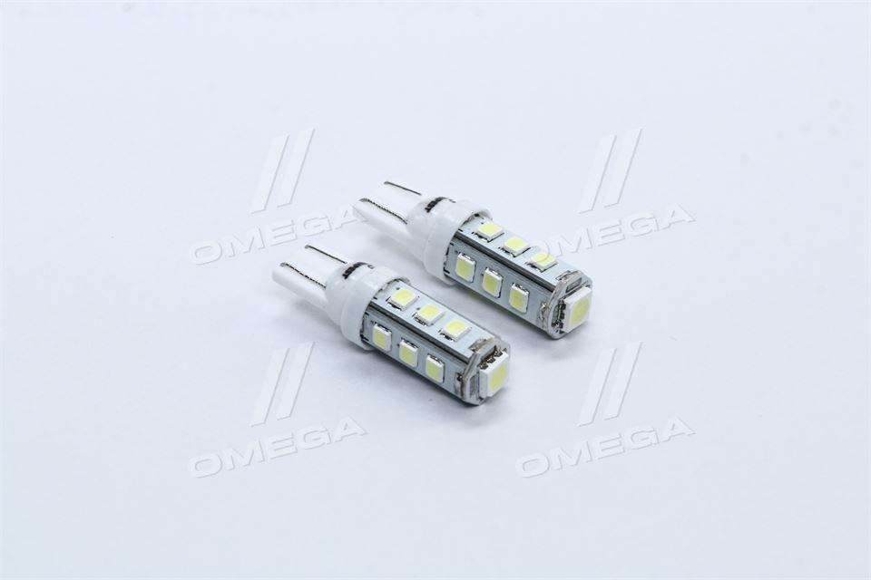 Лампа LED б / ц габарит и панель приладив T10 13SMD W5W 12V WHITE 2шт ...