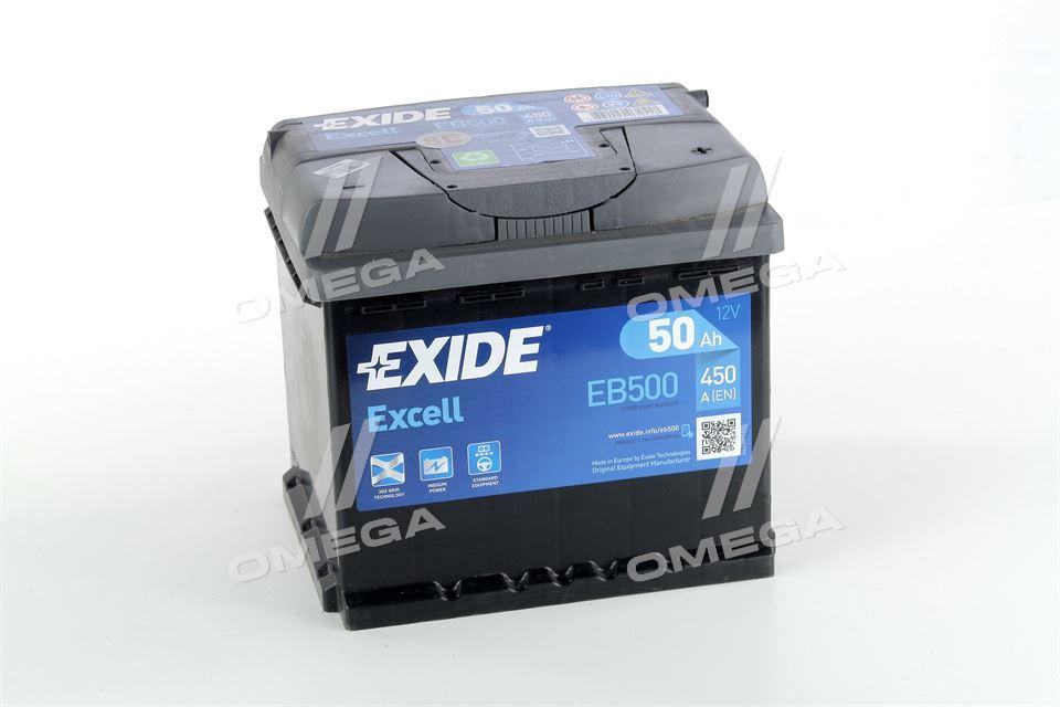 Аккумулятор 50Ah-12v Exide EXCELL(207х175х190),R,EN450 EB500 UA59 (ID ...
