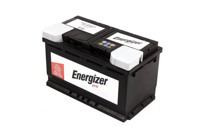 Аккумулятор 80Ah-12v ENERGIZER EFB (315х175х190),R,EN800 580 500 080 ...