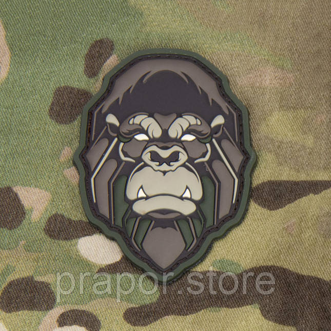 Патч Mil-Spec Monkey Gorilla Head Morale Patch, ПВХ (Multicam) (ID#2018790845), ціна: 378 ...