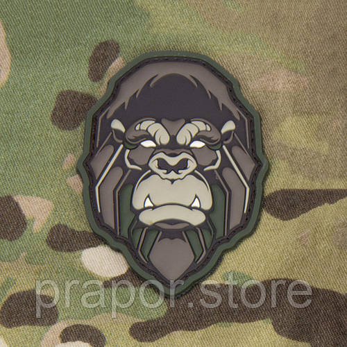 Патч Mil-Spec Monkey Gorilla Head Morale Patch, ПВХ (Multicam) (ID#2018790845), ціна: 378 ...