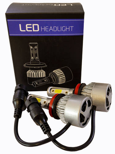 Лампа LED H8, H9, H11, H16 12V, 24V 18W S2 Optimal-L 6500K, к-т (2 шт ...