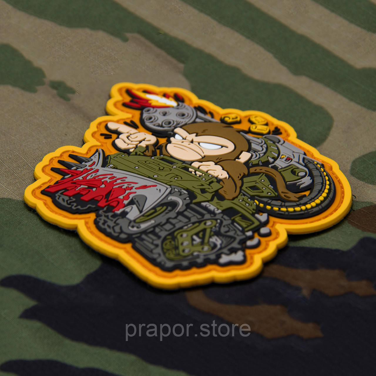 Патч Mil-Spec Monkey War Machine Monkey1 Morale Patch, ПВХ (FullColor) (ID#2019087821), цена ...
