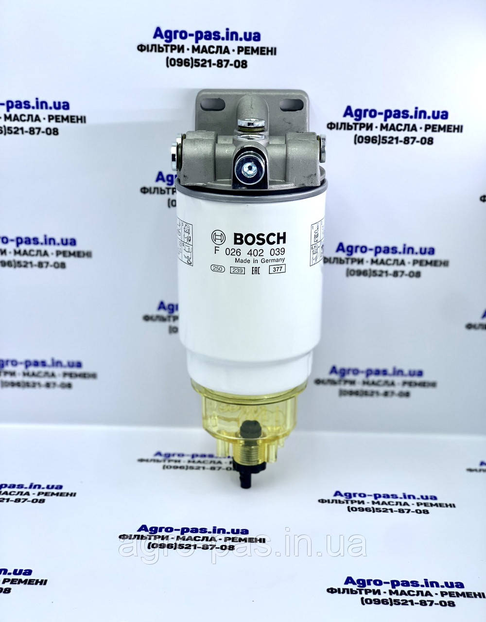 Сепаратор топливный в сборе P551034, FS19907, H304WK, F026402039 ...