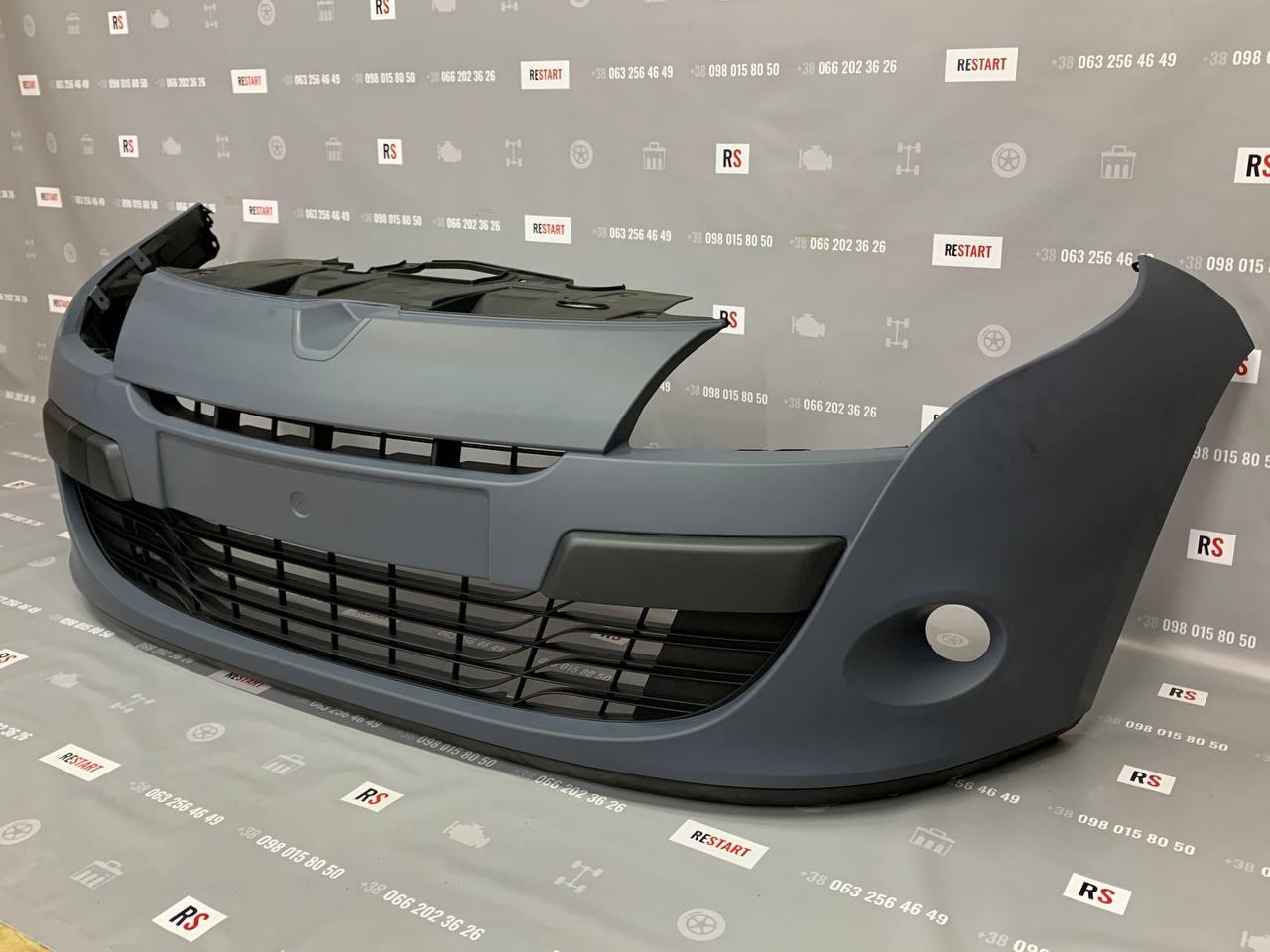 Бампер передній в зборі на Renault Megane 3 2009-2011 (Рено Меган 3 ...