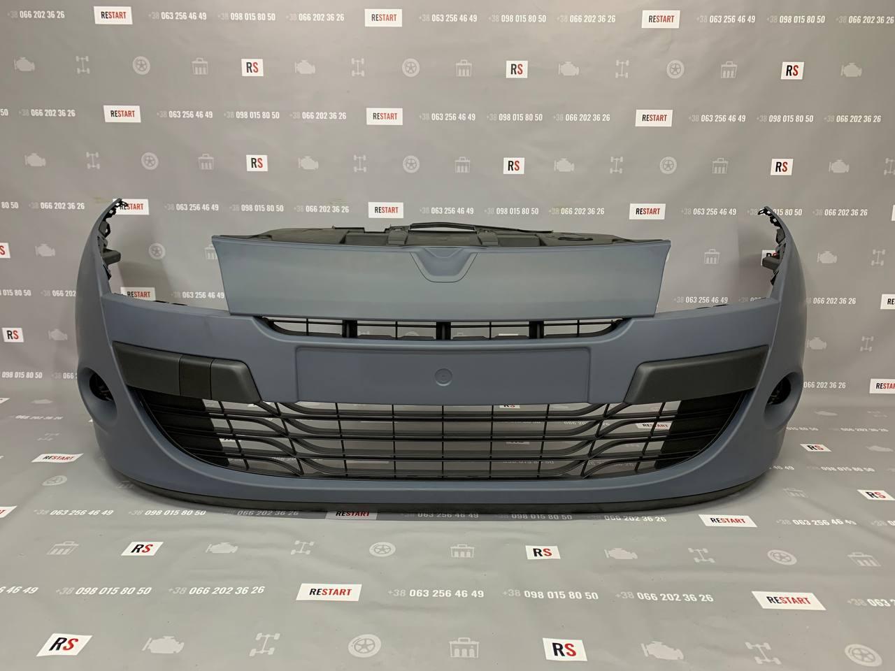 Бампер передній в зборі на Renault Megane 3 2009-2011 (Рено Меган 3 ...