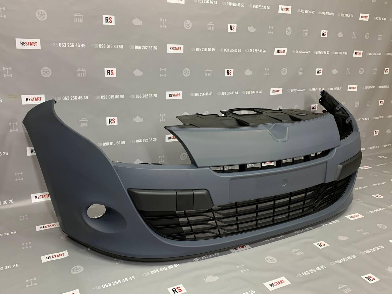 Бампер передній в зборі на Renault Megane 3 2009-2011 (Рено Меган 3 ...