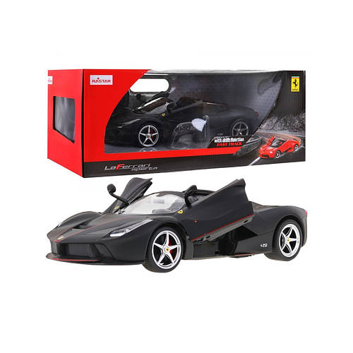 Модель Ferrari LaFerrari Aperta black RASTAR 1:14 Автомобіль з ...