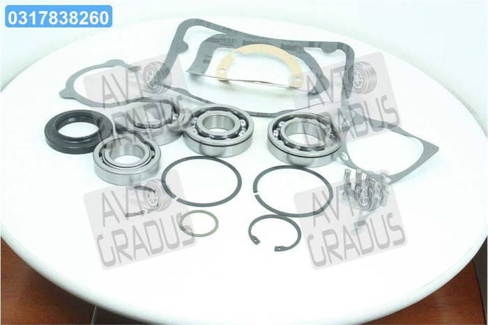 Р/к КПП ГАЗ 3307,53,66,ПАЗ (подшипн. пр-во RIDER, 13 наимен.) RIDER RD 3307-1701000-10 (ID ...